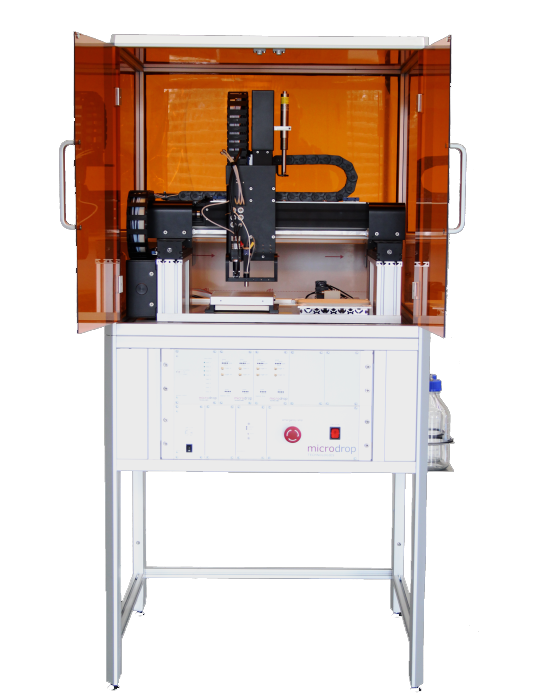 Material Deposition Of Technical Fluids From Pico To Nanoliter Microdrop Technologies Gmbh